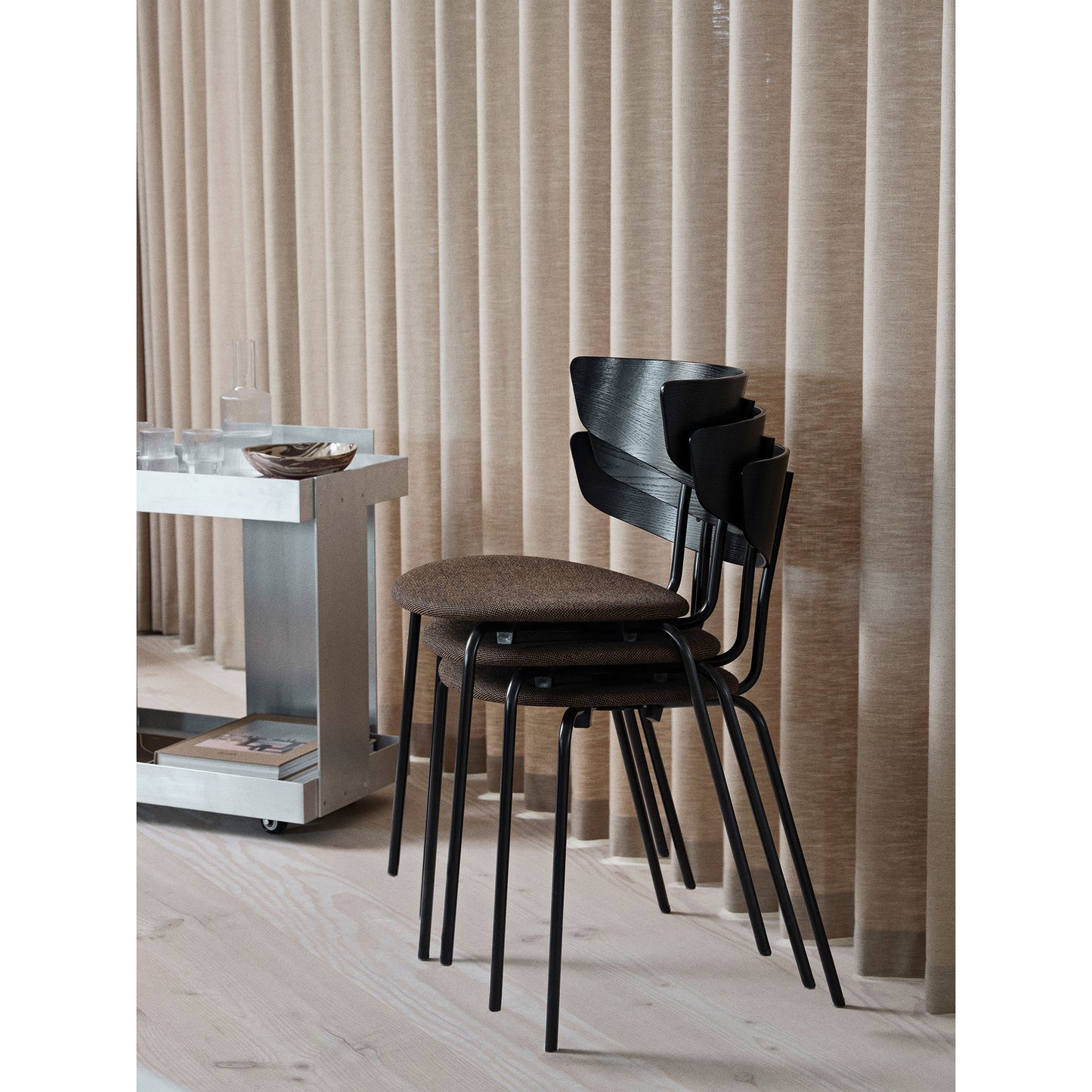 Herman Dining Chair - Steel Frame – Skandium