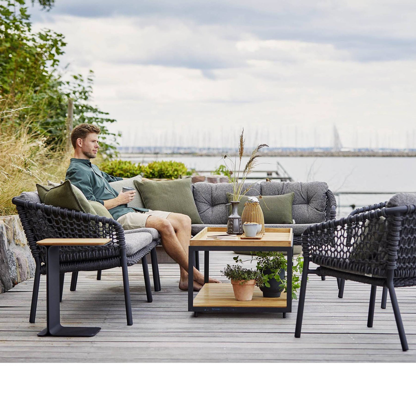 Ocean Corner Module - with Cushions – Skandium London