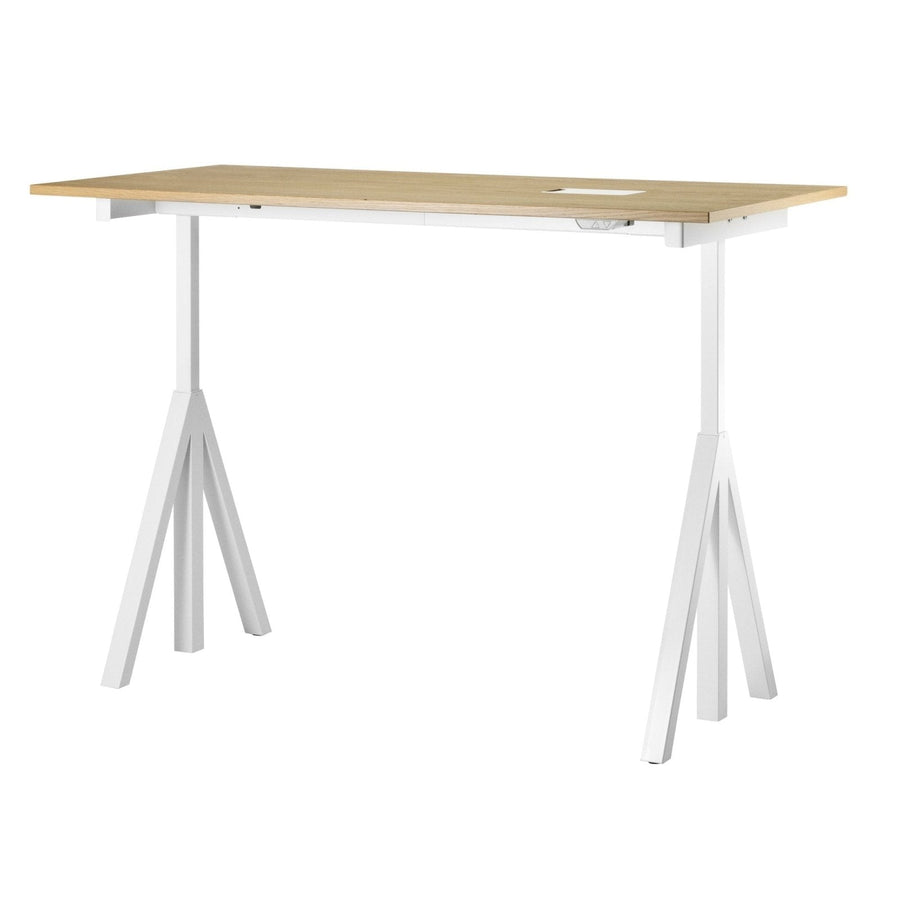 Works Height Adjustable Table Frame by String | Shop at Skandium London