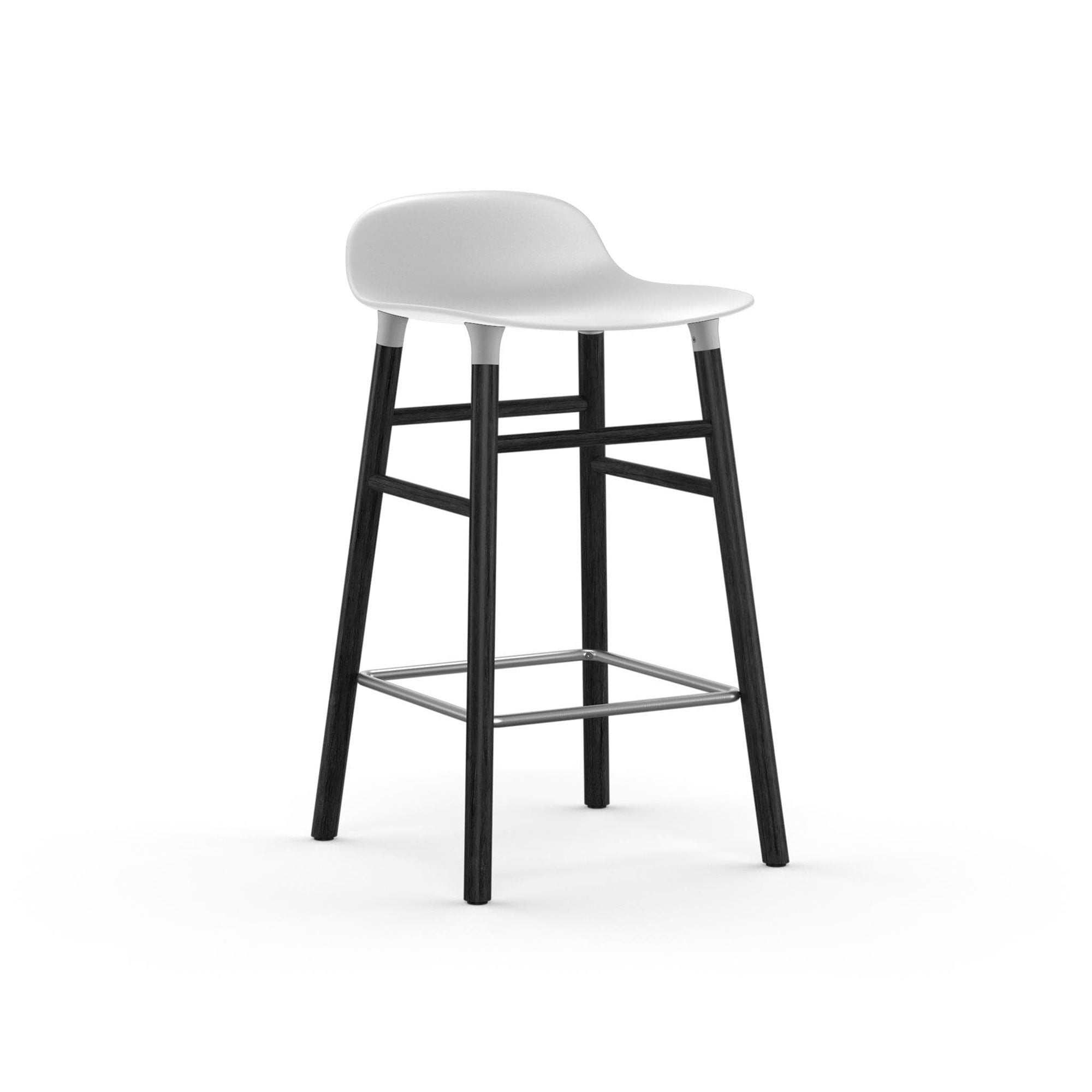 Form Barstool 65cm Wood – Skandium London