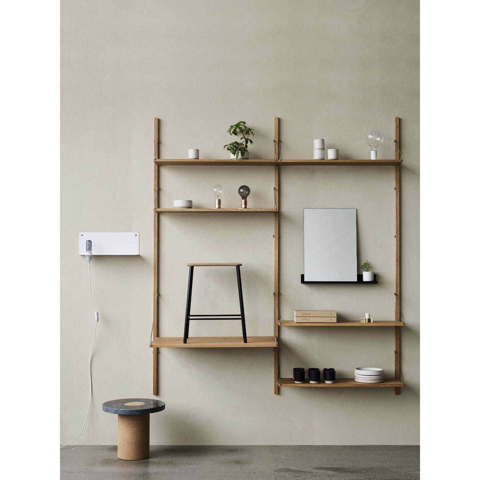 Sintra Side Table Cork Base by Frama | Shop at Skandium London