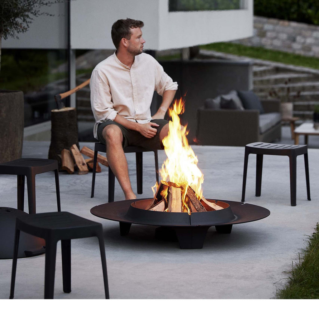 Ember Fire Pit - Large by Cane-line | Shop at Skandium London