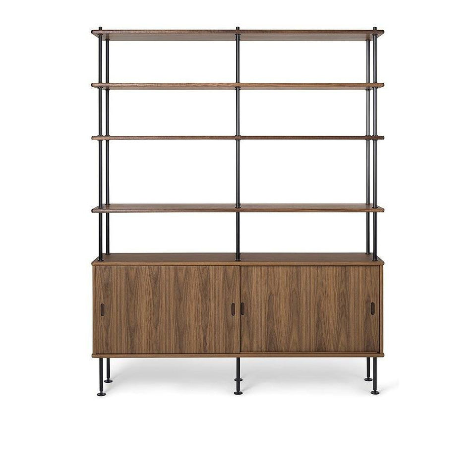 BM0253 Shelving System - Configuration 1 - Oiled Walnut by Carl Hansen ...
