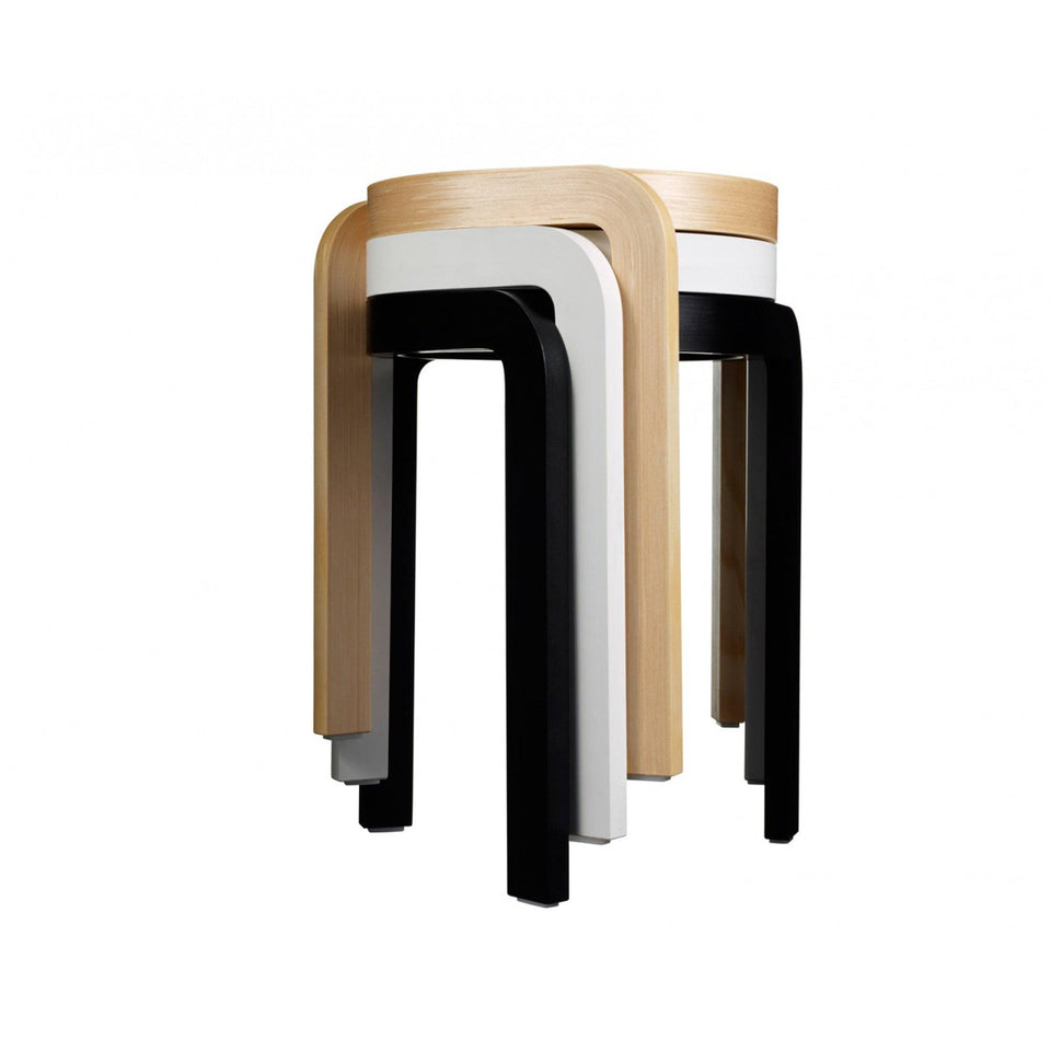 Spin Stool, stackable by Swedese | Shop at Skandium London