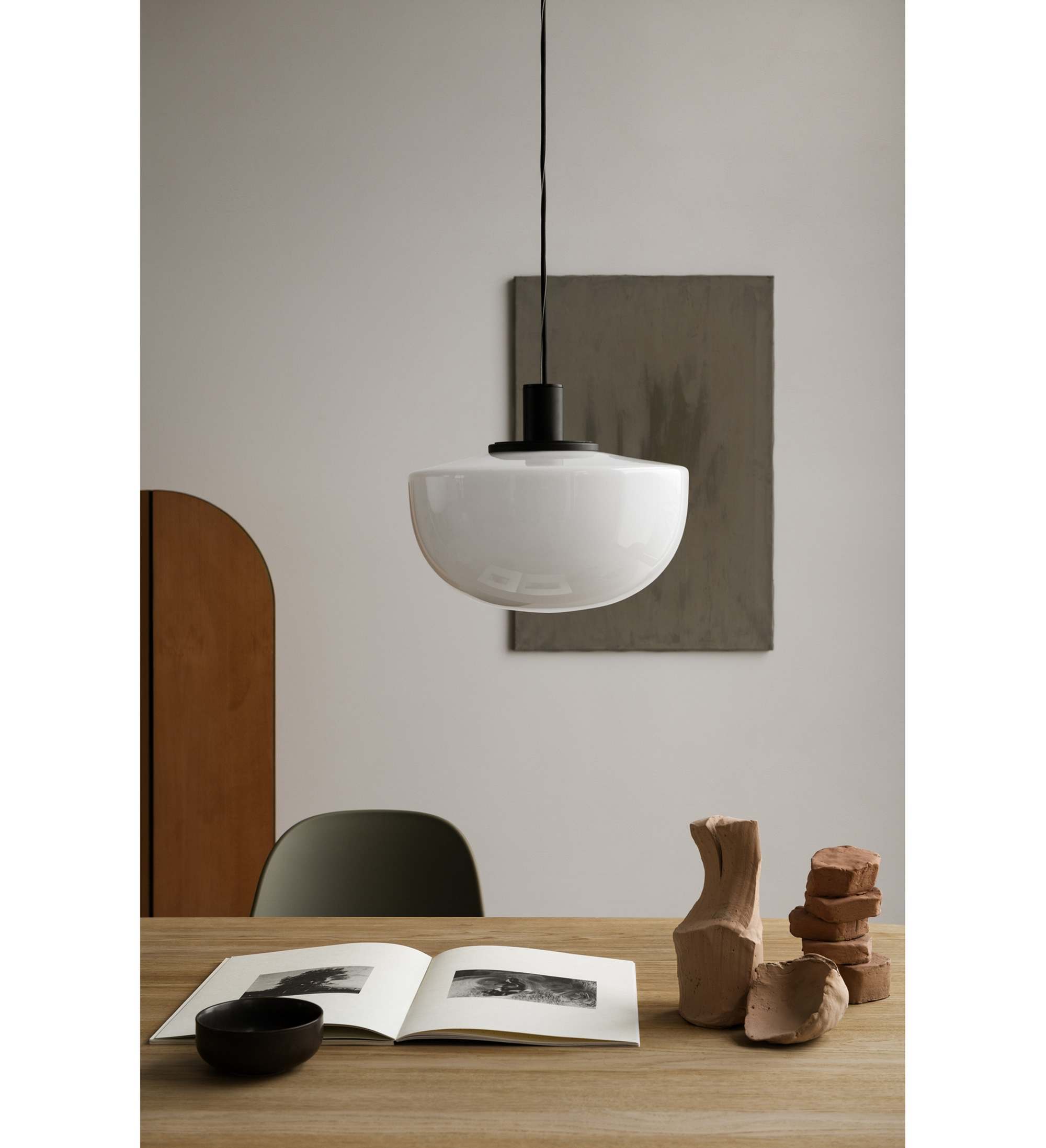 Bank pendant, smoke – Skandium