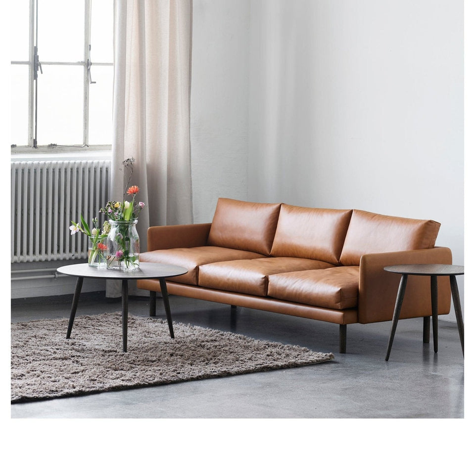 EMO 3-seater sofa - Leather by Bruunmunch | Shop at Skandium London