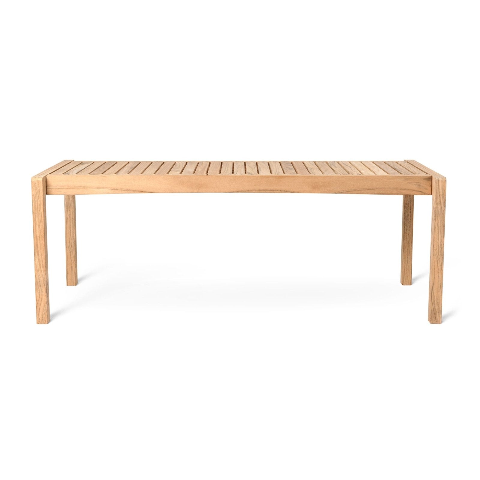 AH912 Table Bench - untreated teak – Skandium