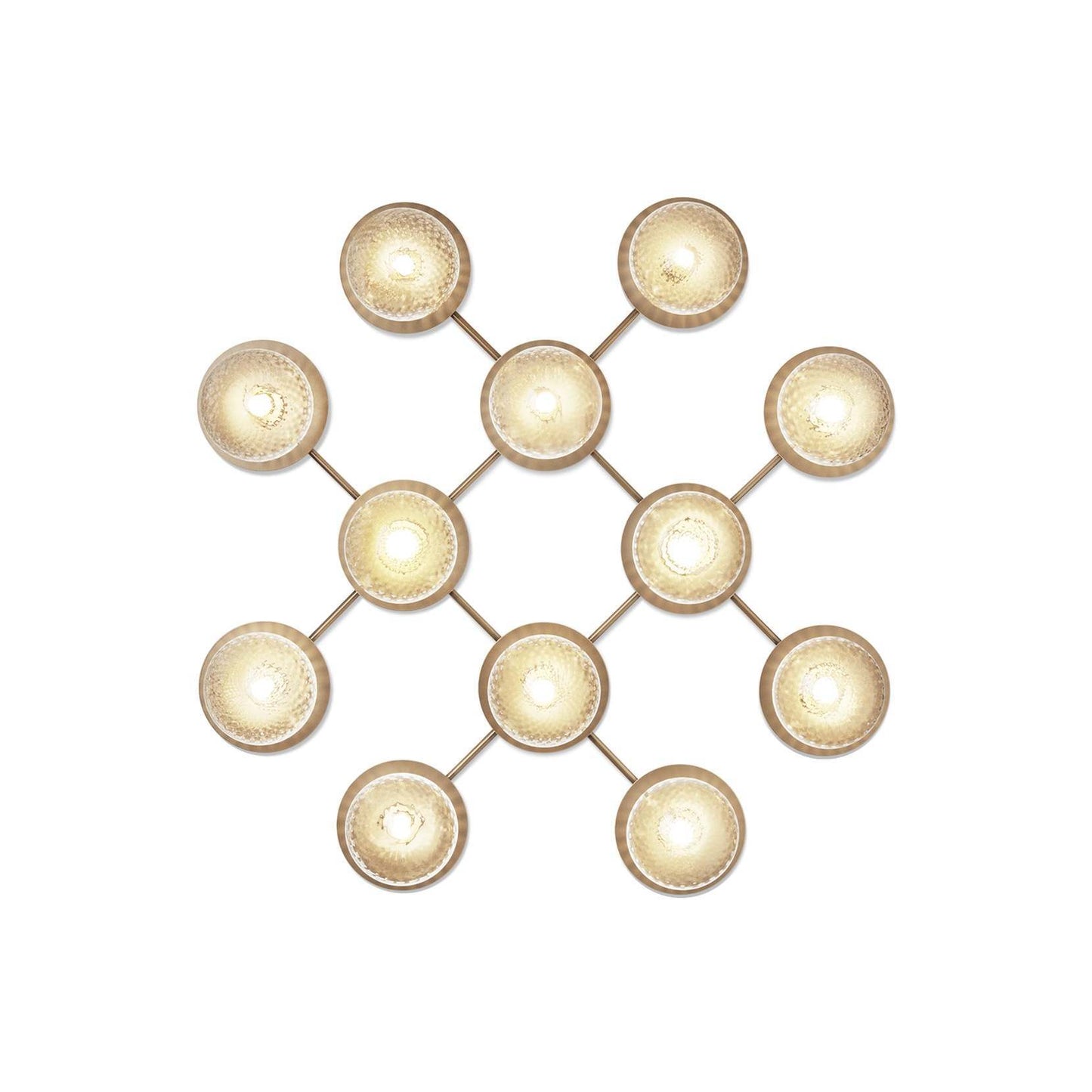 Liila 12 Optic clear - Wall/Ceiling Lamp – Skandium