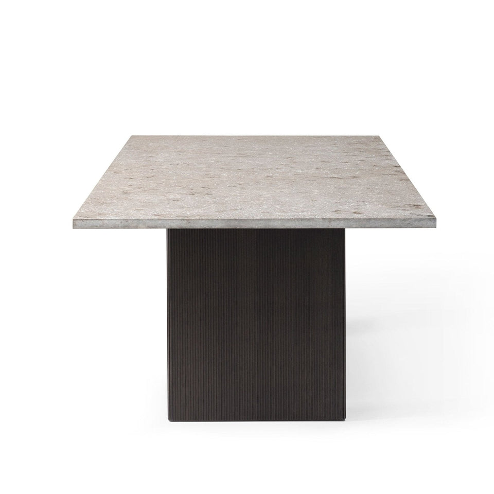 VIPP496 - Cabin Square Table w/ stone top by Vipp | Shop at Skandium London