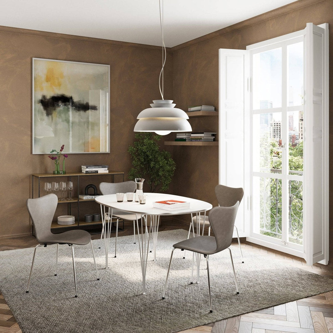 Super-Ellipse™ table – Skandium