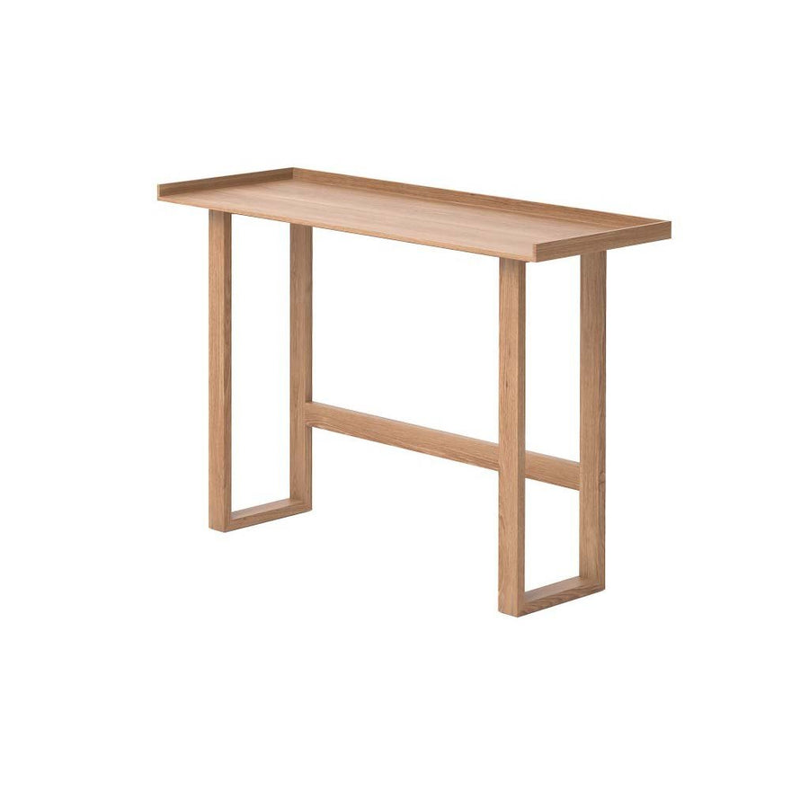 Slim Laptop Writing Table - Natural Oak by Wireworks | Shop at Skandium ...