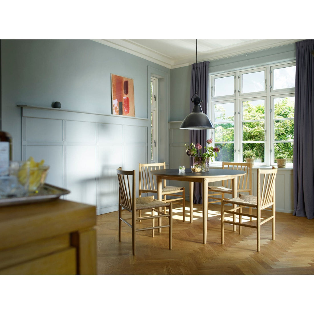 C62 Bjørk Dining table by FDB | Shop at Skandium London