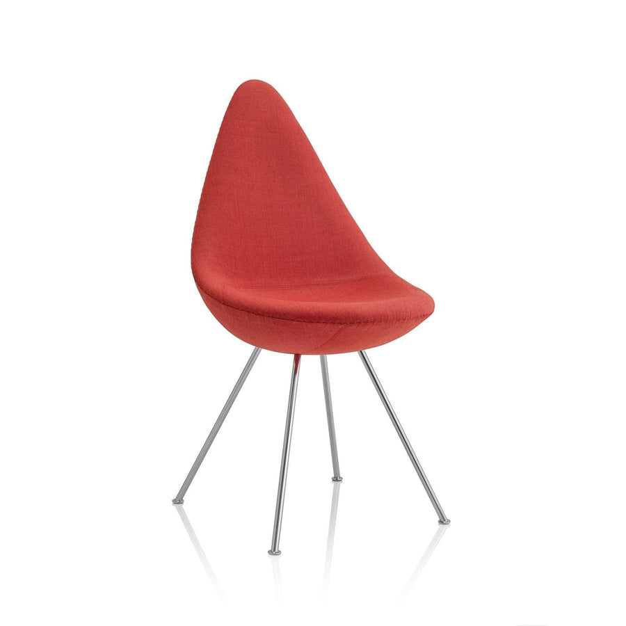 Drop chair with full upholstery by Fritz Hansen | Shop at Skandium London