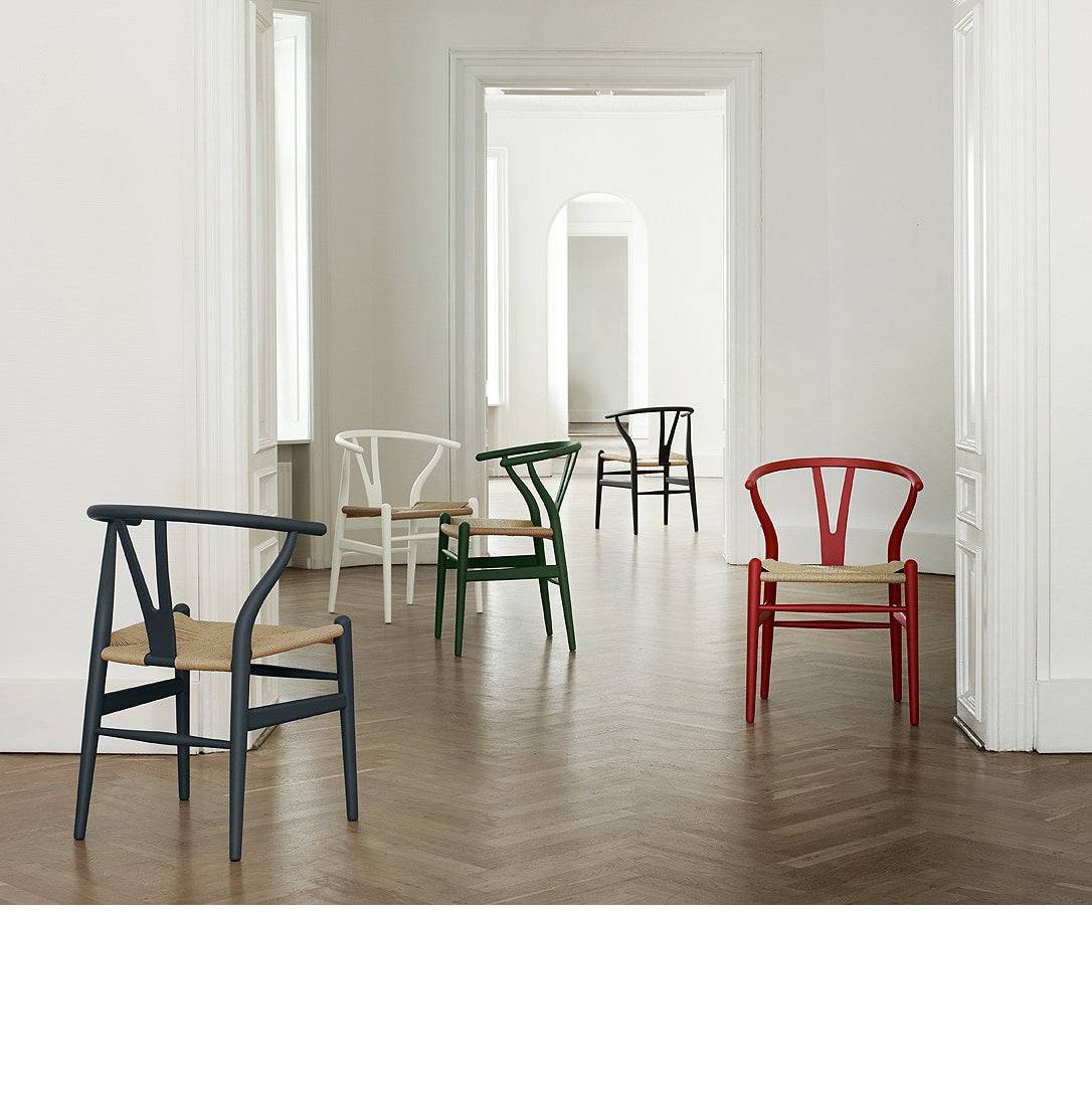 CH24 Wishbone Chair - Beech - Soft colours – Skandium