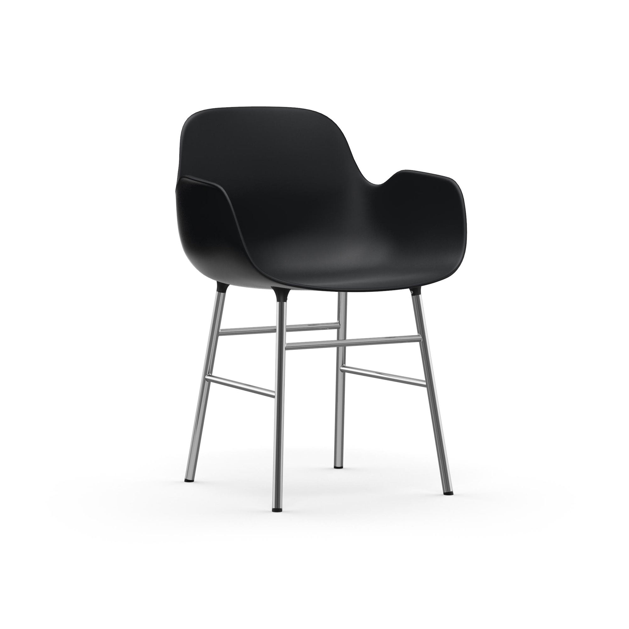 Form Armchair Steel – Skandium