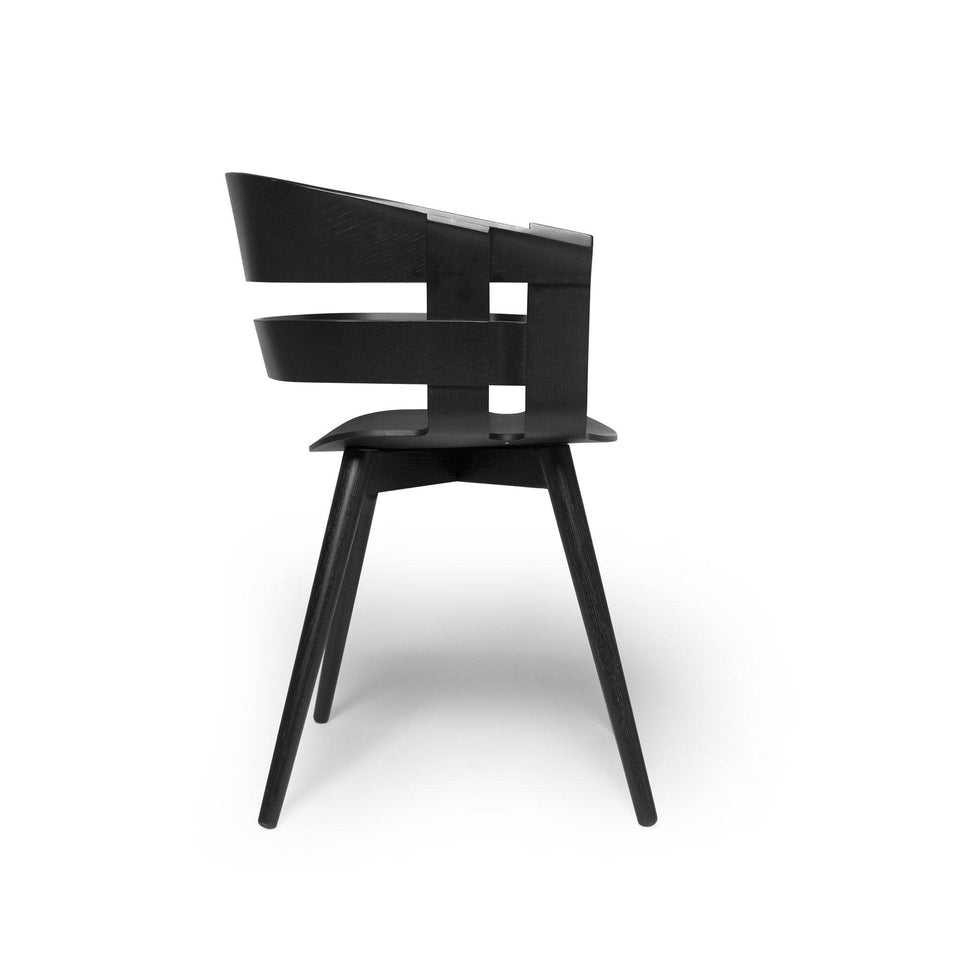 Wick chair - wood base by Design House Stockholm | Shop at Skandium London