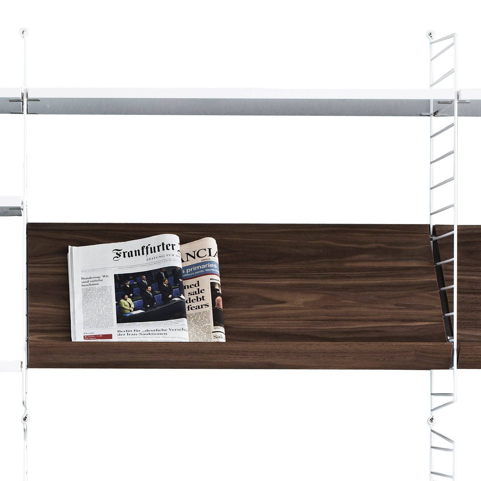 Magazine Shelf - Wood by String | Shop at Skandium London