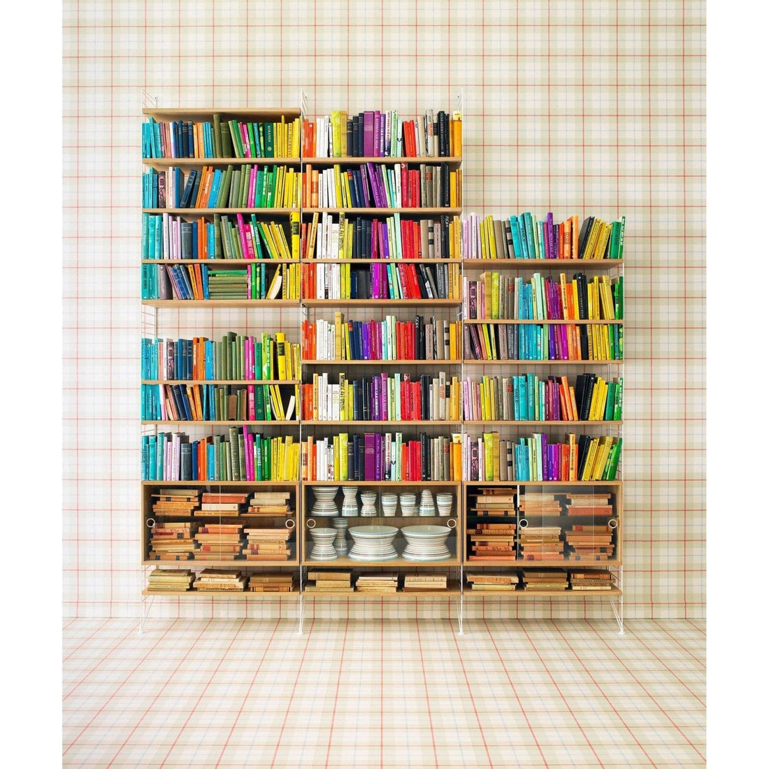 Display Cabinet - Sliding Glass Doors by String | Shop at Skandium London