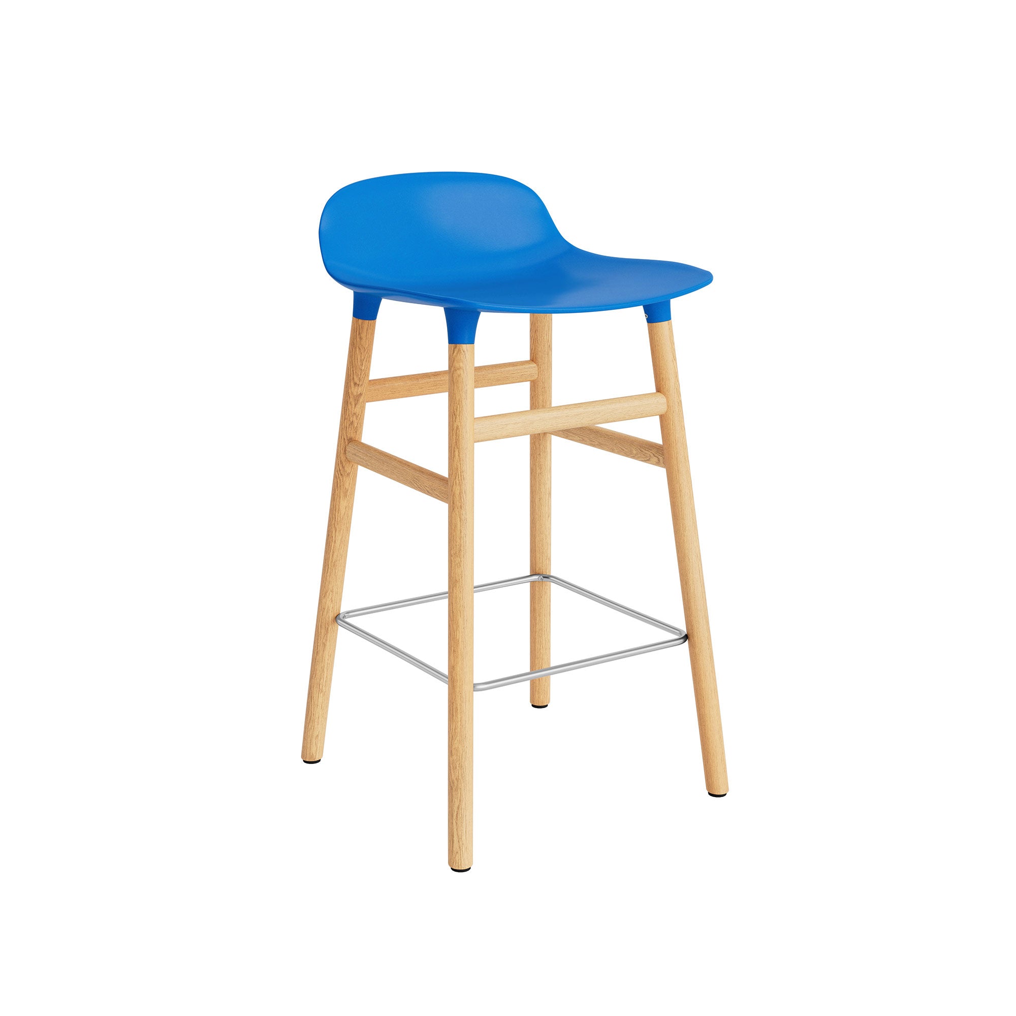 Form Barstool 65cm Wood – Skandium London