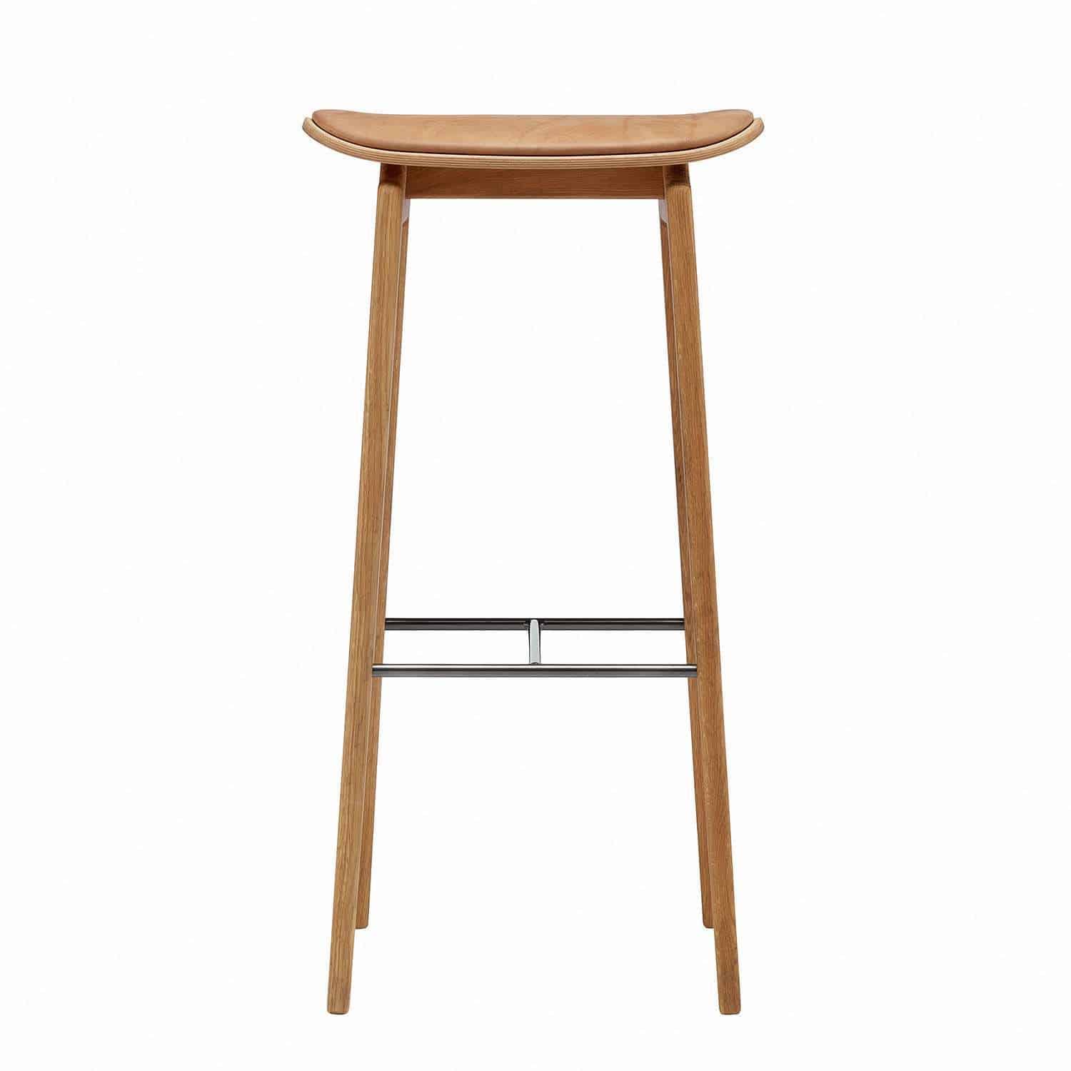 NY11 Bar stool, upholstered by NORR11 | Shop at Skandium London
